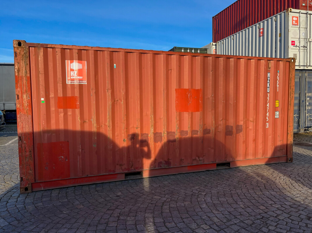 Kontejnerový sklad 20’ s dopravou zdarma, HZKU 374 745-3 | Containers Store
