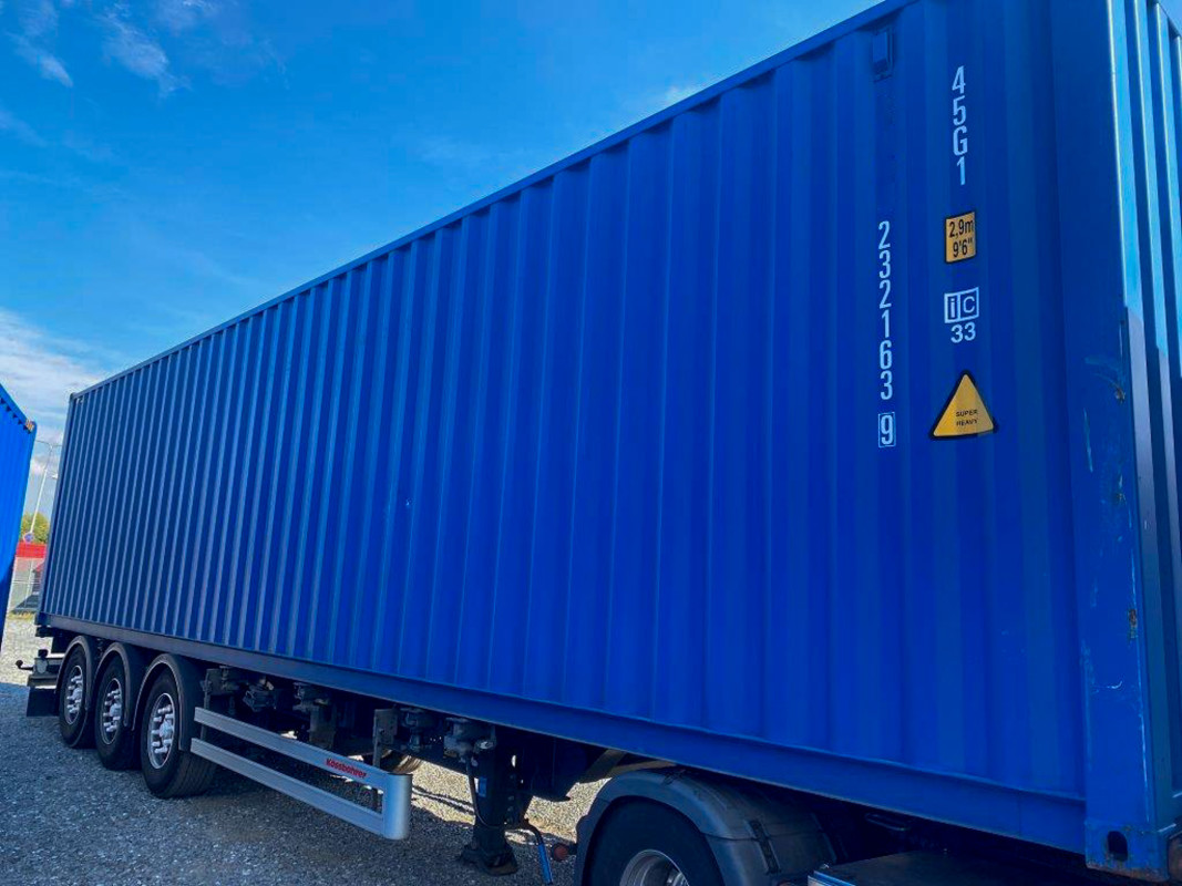 Ral 5010 Shipping Container